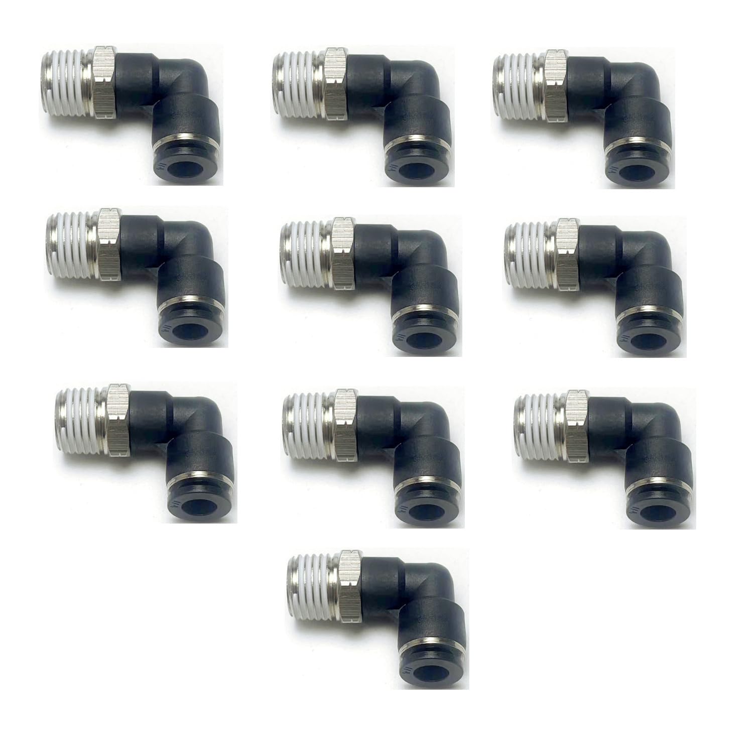 Snapklik.com : VETLEY Pneumatic Elbow Push To Connect Fitting 1/4 Inch ...