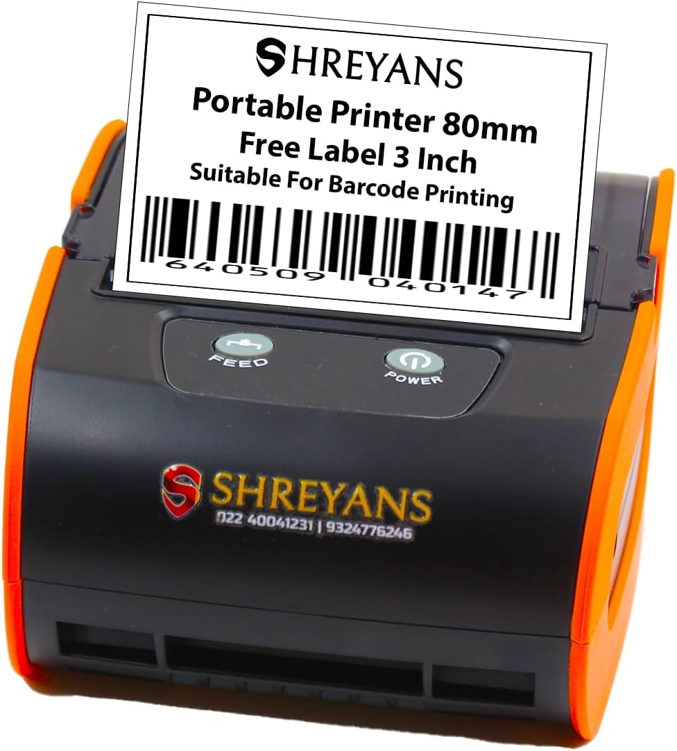 SHREYANS Label Printer (Pos Printer) : Amazon.in: Office Products