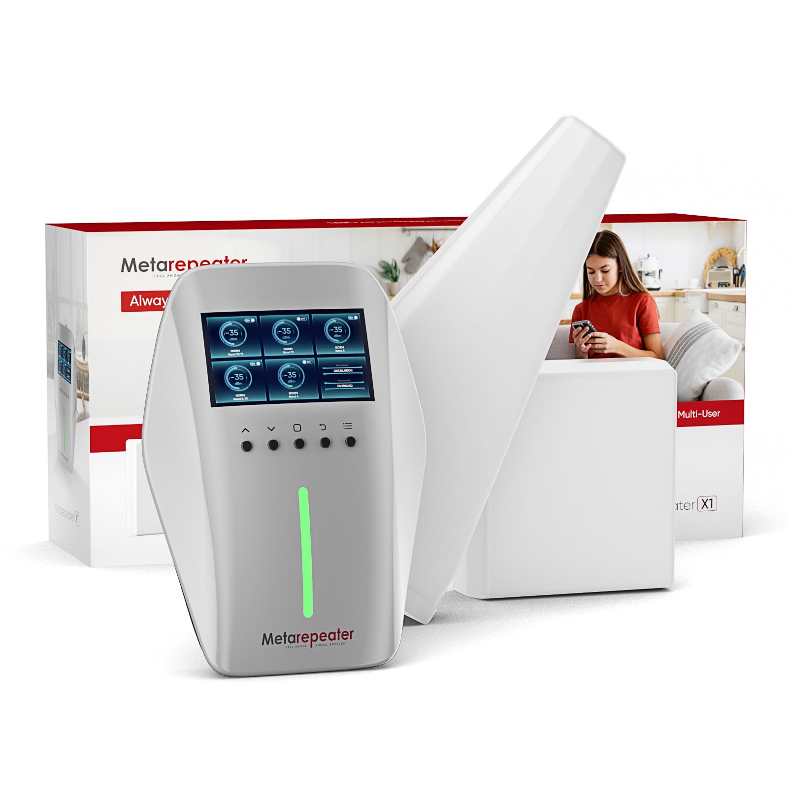 Amazon.com: Cell Phone Signal Booster for Home and Office, Up to 6500 ...