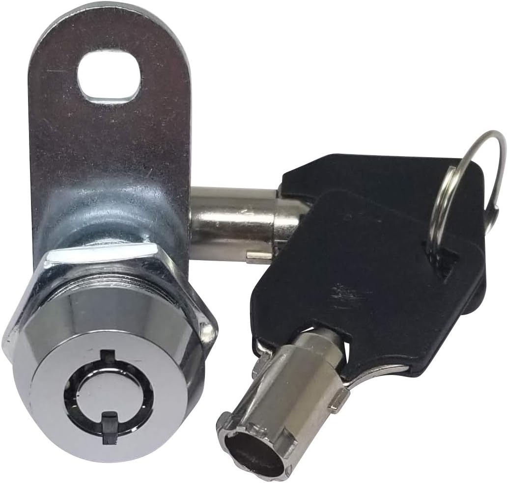 Admiral Locks Tubular Cam Lock, Keyed Alike Removable Key RV ...
