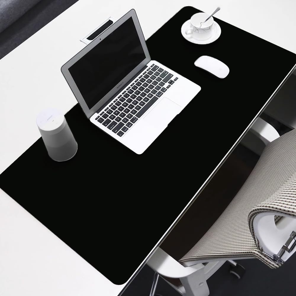 Non-Slip Desk Pad, Waterproof PVC Leather Desk Blotter, Office Desk Mat ...