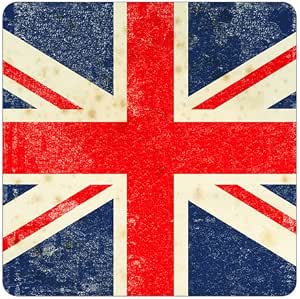 Amazon.com: Union Jack Classic Square Coaster : Home & Kitchen