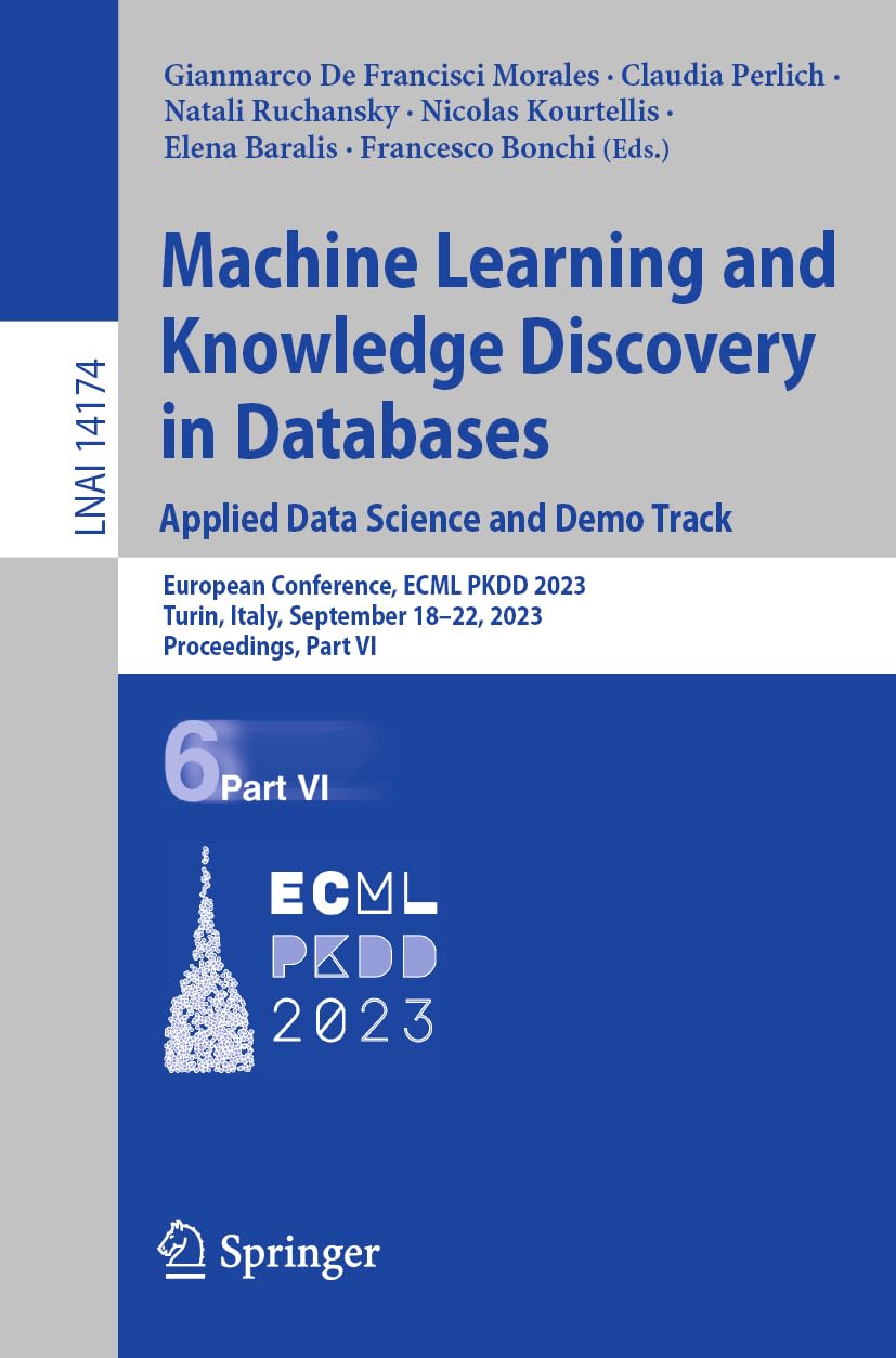 Machine Learning and Knowledge Discovery in Databases: Applied Data Science and Demo Track ...