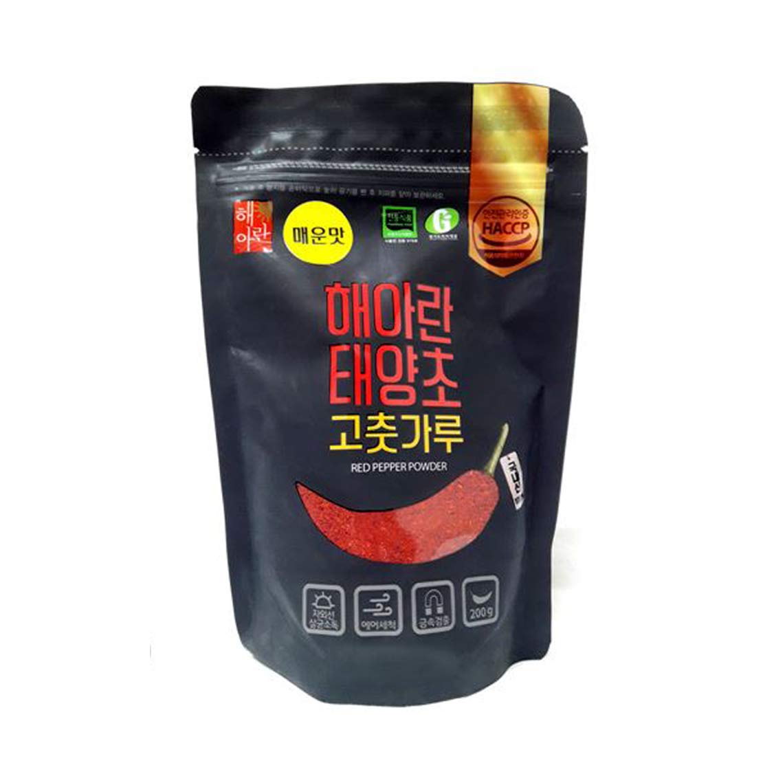 Buy Red Chili Hot Pepper Flakes Powder Spicy Taste - 100% Korean Origin ...