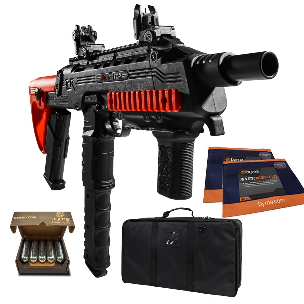 Buy Byrna TCR Ultimate Bundle Compact Air with Bag, CO2 Cartridges and ...