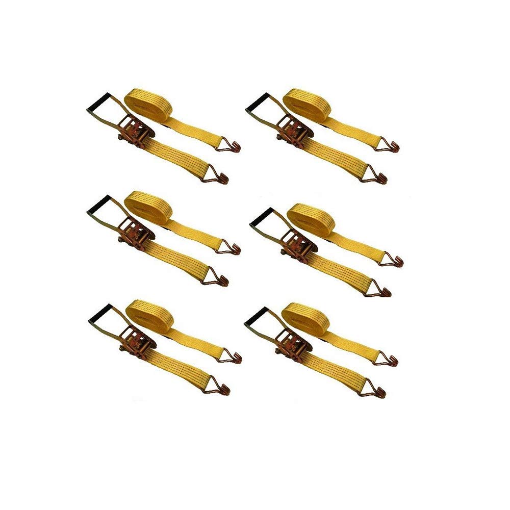 Amazon.com: Six (6X) 2" X 27FT Wire Hook Ratchet Tractors RVs Campers ...