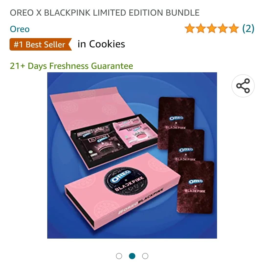 OREO X BLACKPINK LIMITED EDITION BUNDLE : Amazon.sg: Grocery