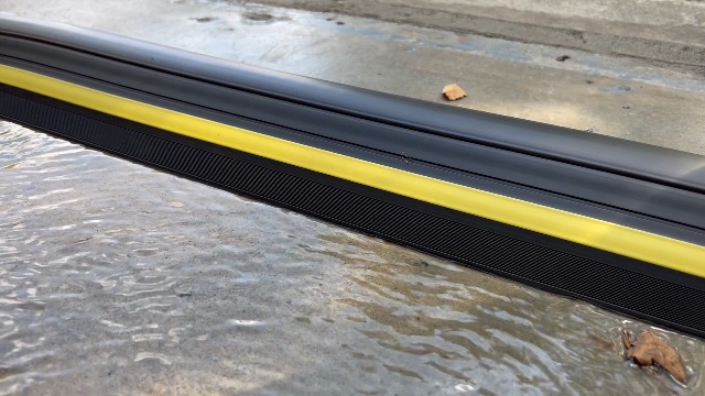 Watch 1 1/2" High Garage Door Flood Barrier Threshold Kit GaraDry on ...