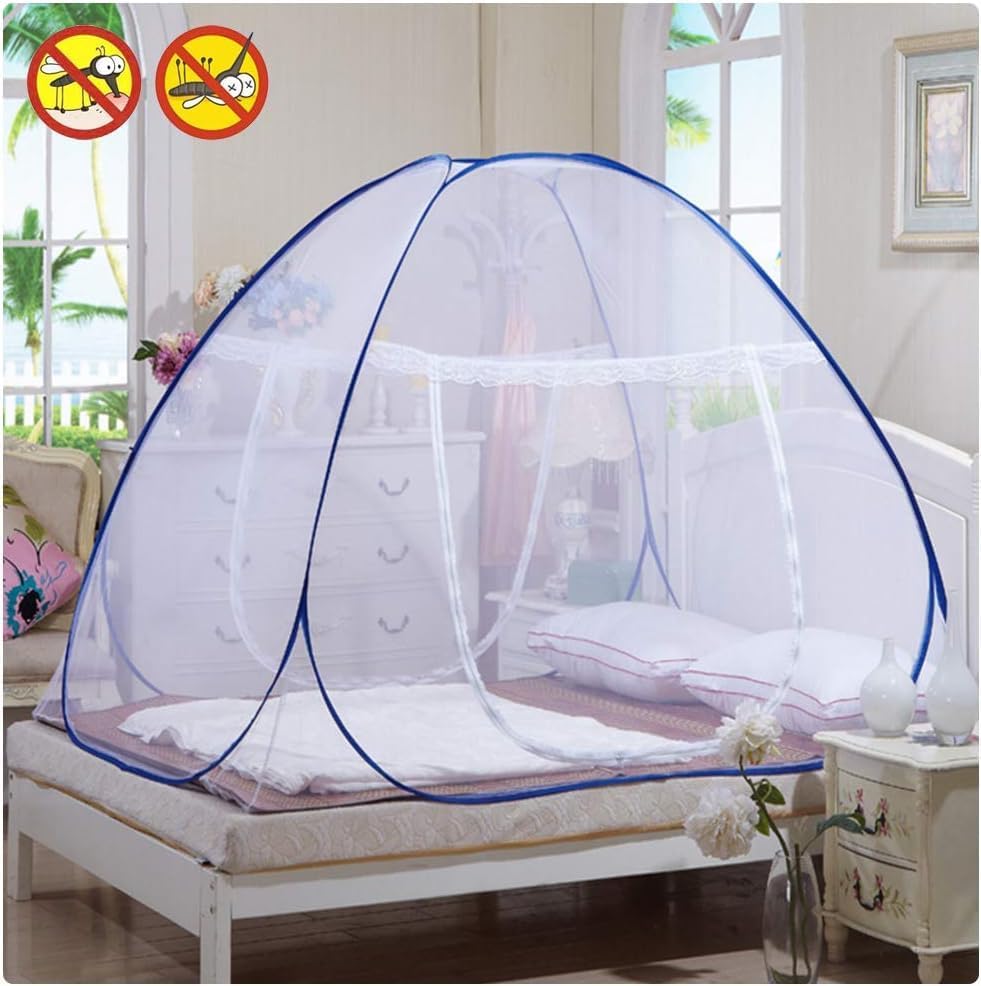 GLURIZ Mosquitero para Cama, Mosquitera Plegable para Camas, Mosquitero ...