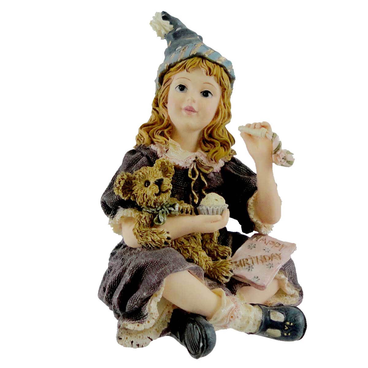 Amazon.com: Boyd's Bears Birthday Dollstone Felicity with Bennington ...