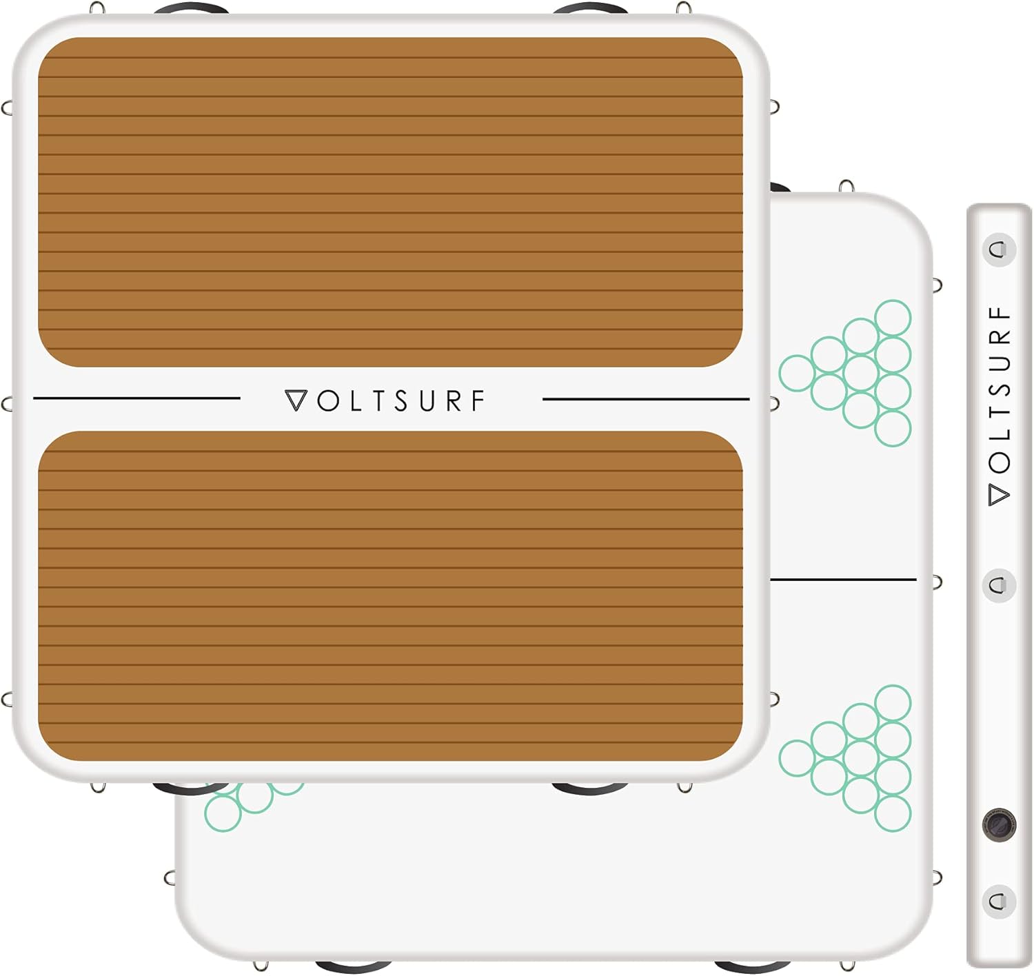 Amazon.com : VoltSurf Party Barge 1,200 Pound Capacity 7 x 7 ...