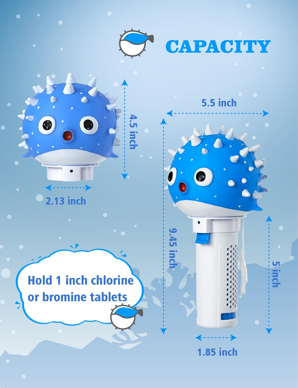 Snapklik.com : Hot Tub Chlorine Tablet Floater, Small Floating Chlorine ...
