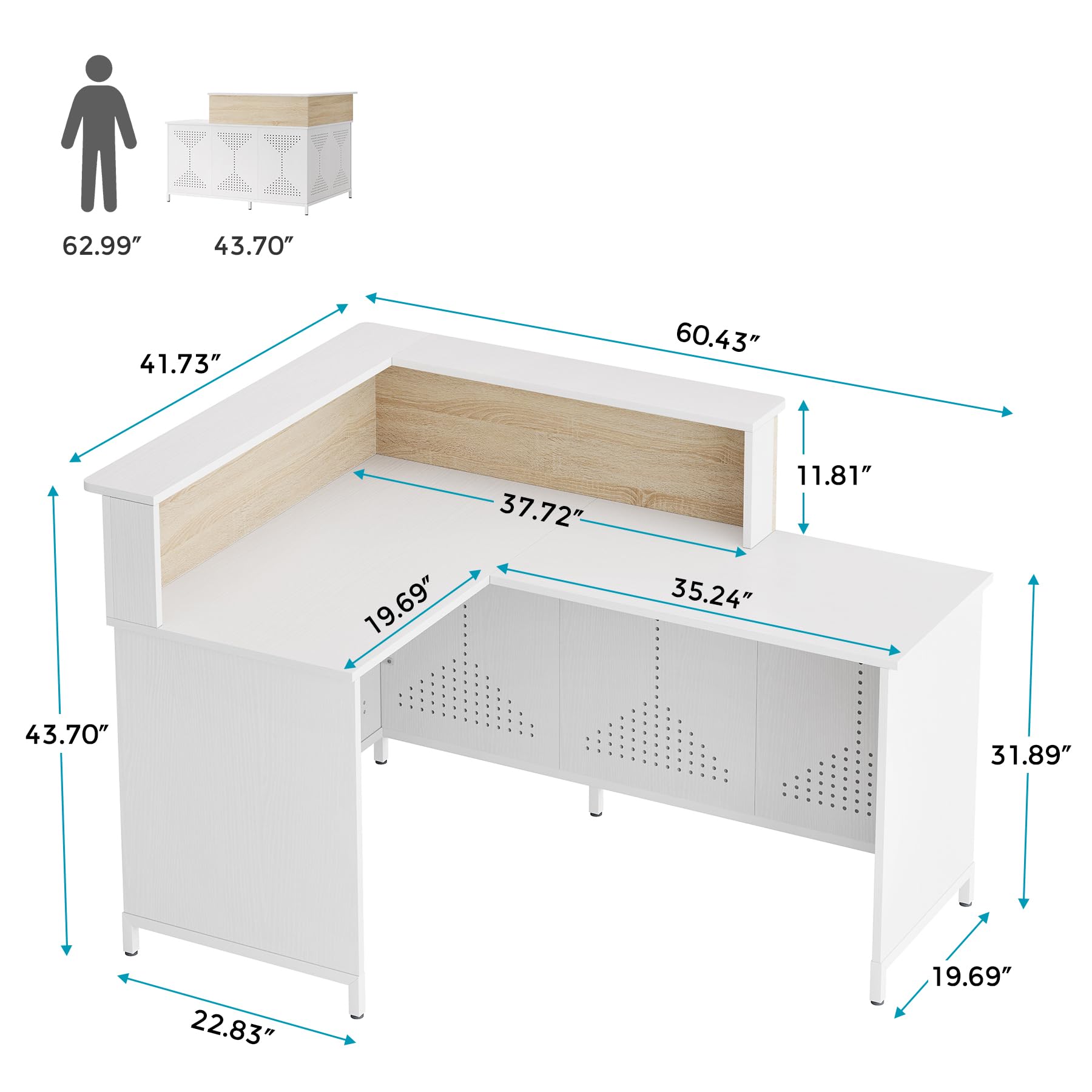 Reception Table Plan Free Sample Desk Design Plans Furniture Australia