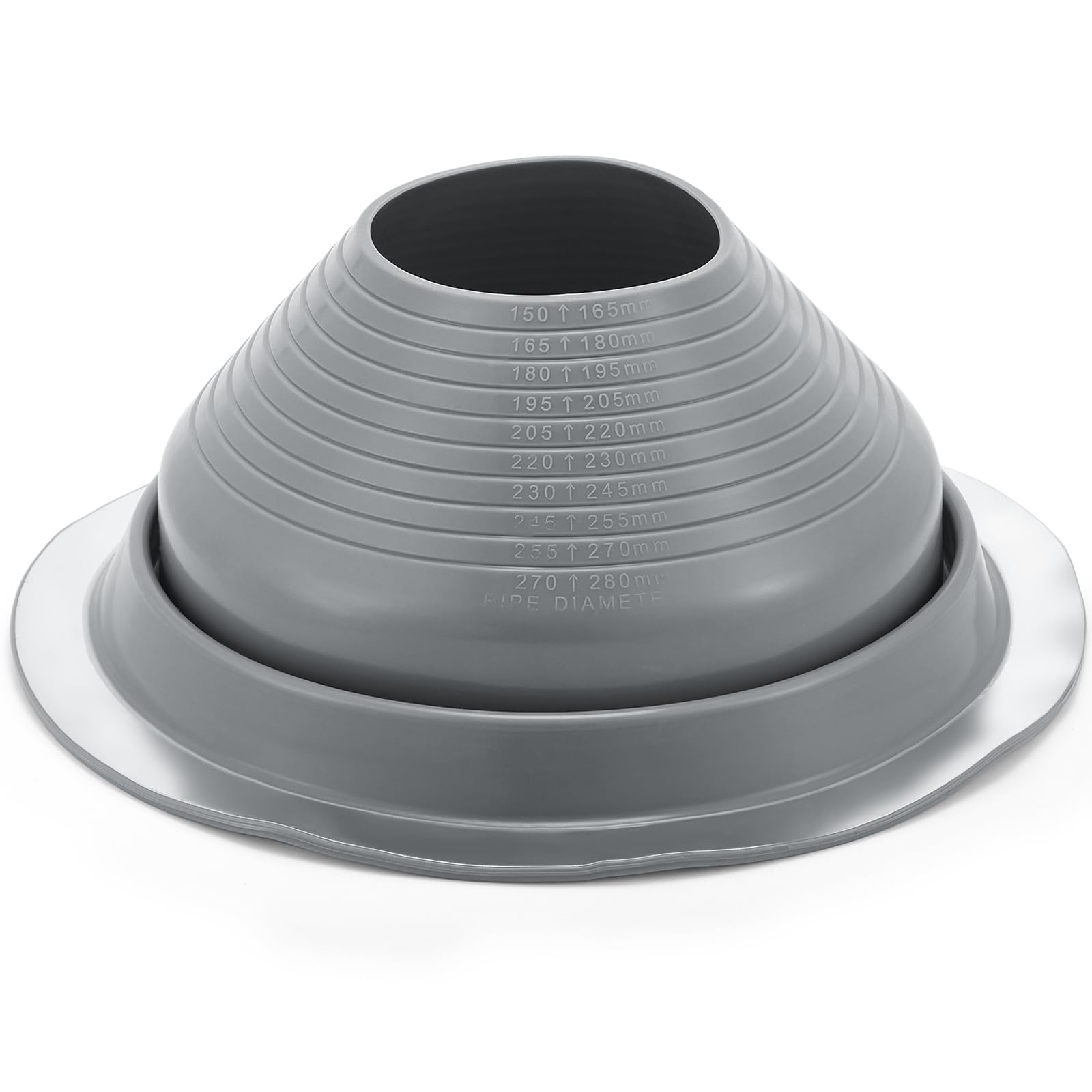Nuanchu #7 Flexible Roof Jack Pipe Boot Pipe Flashing Boot for Pipe OD ...