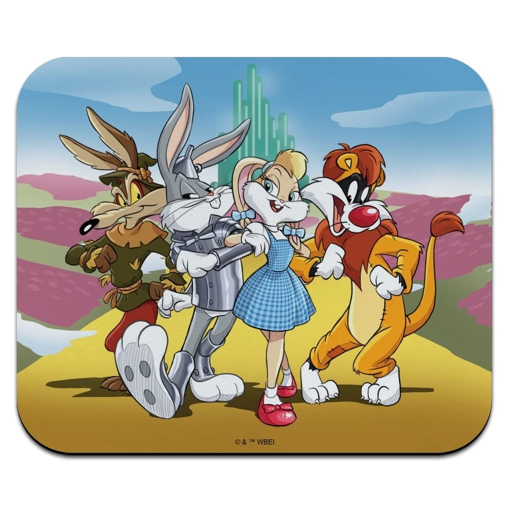 Amazon.com: WB 100th Looney Tunes Wizard of Oz Low Profile Thin Mouse ...