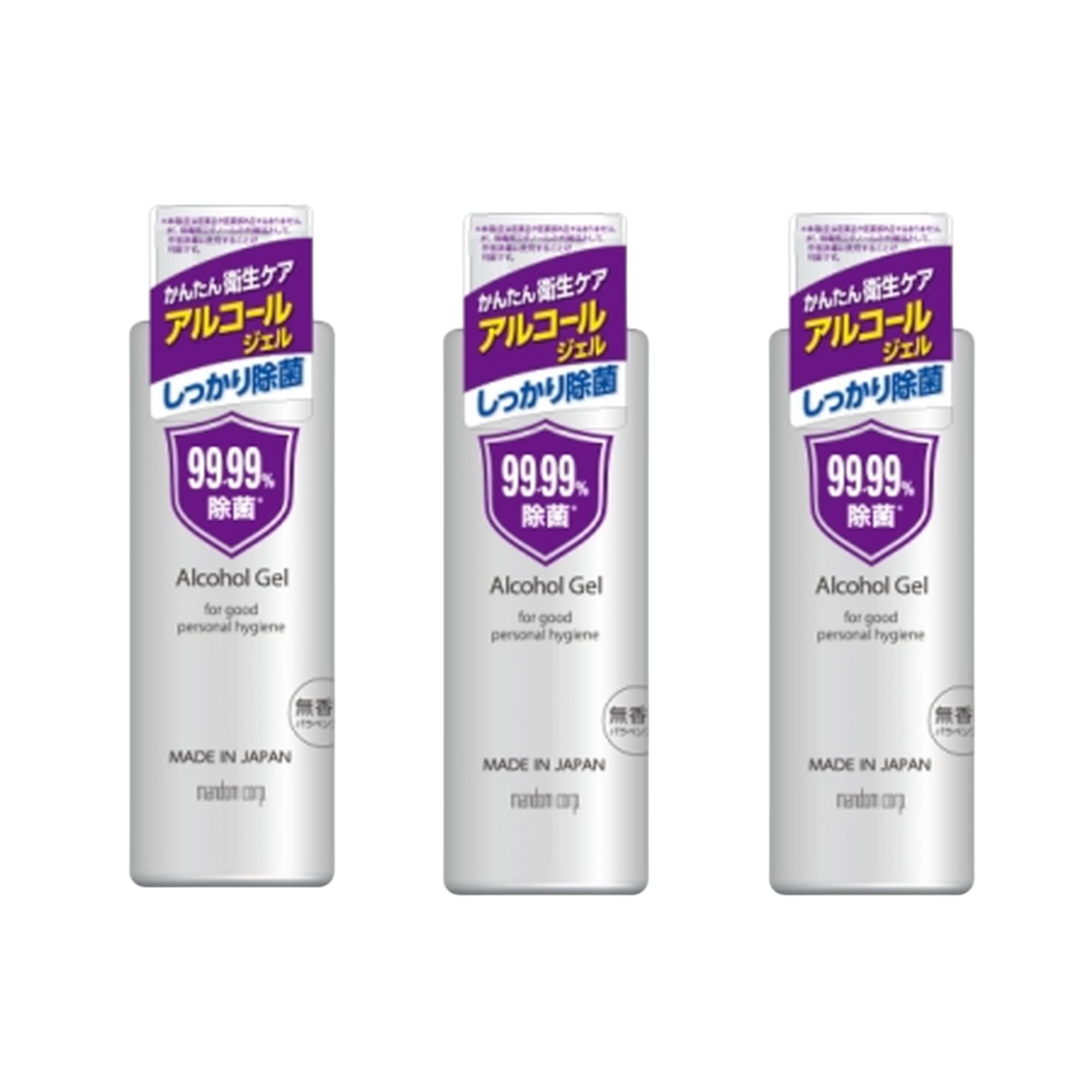 Amazon.co.jp: MANDOM(マンダム) 除菌アルコールジェル 無香料 100ミリリットル (x 3) : ドラッグストア