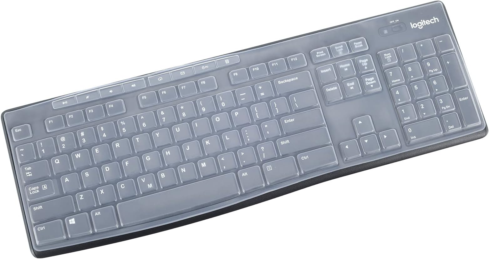 Amazon.com: Keyboard Cover for Logitech MK295 MK270 K270 Keyboard ...