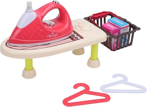 Changor Toy Ironing Board Set Realistic Design Electric Functionality ...