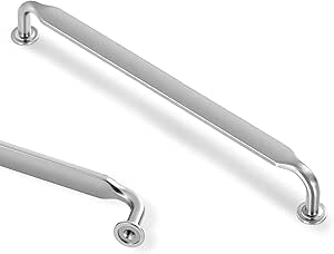 Lardmon 10 Pack Brushed Satin Nickel Modern Cabinet Pulls 7.5 Inch ...