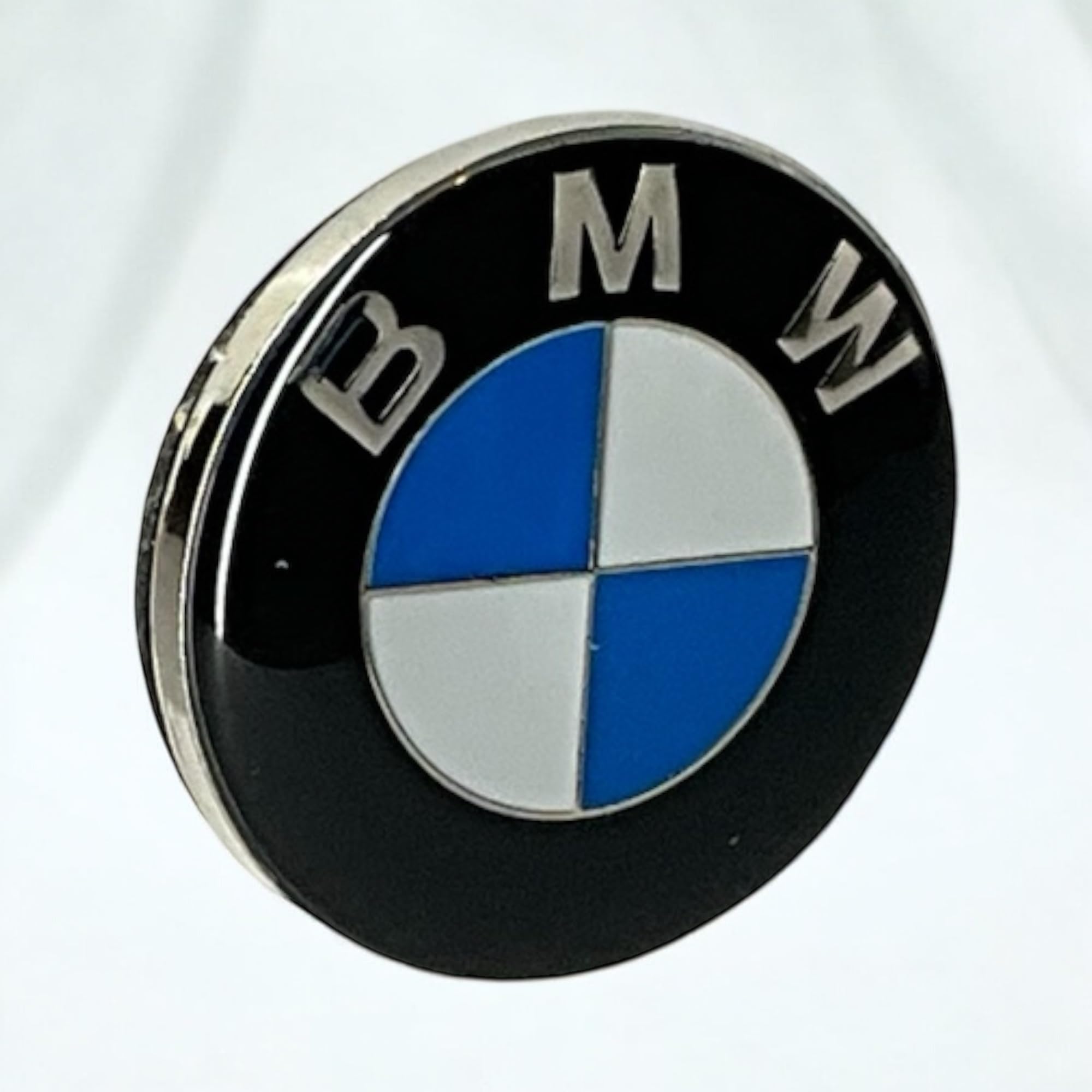 Bmw Blue Logo 7pcs/lot New BMW Blue/White Real Carbon Fiber Emblem