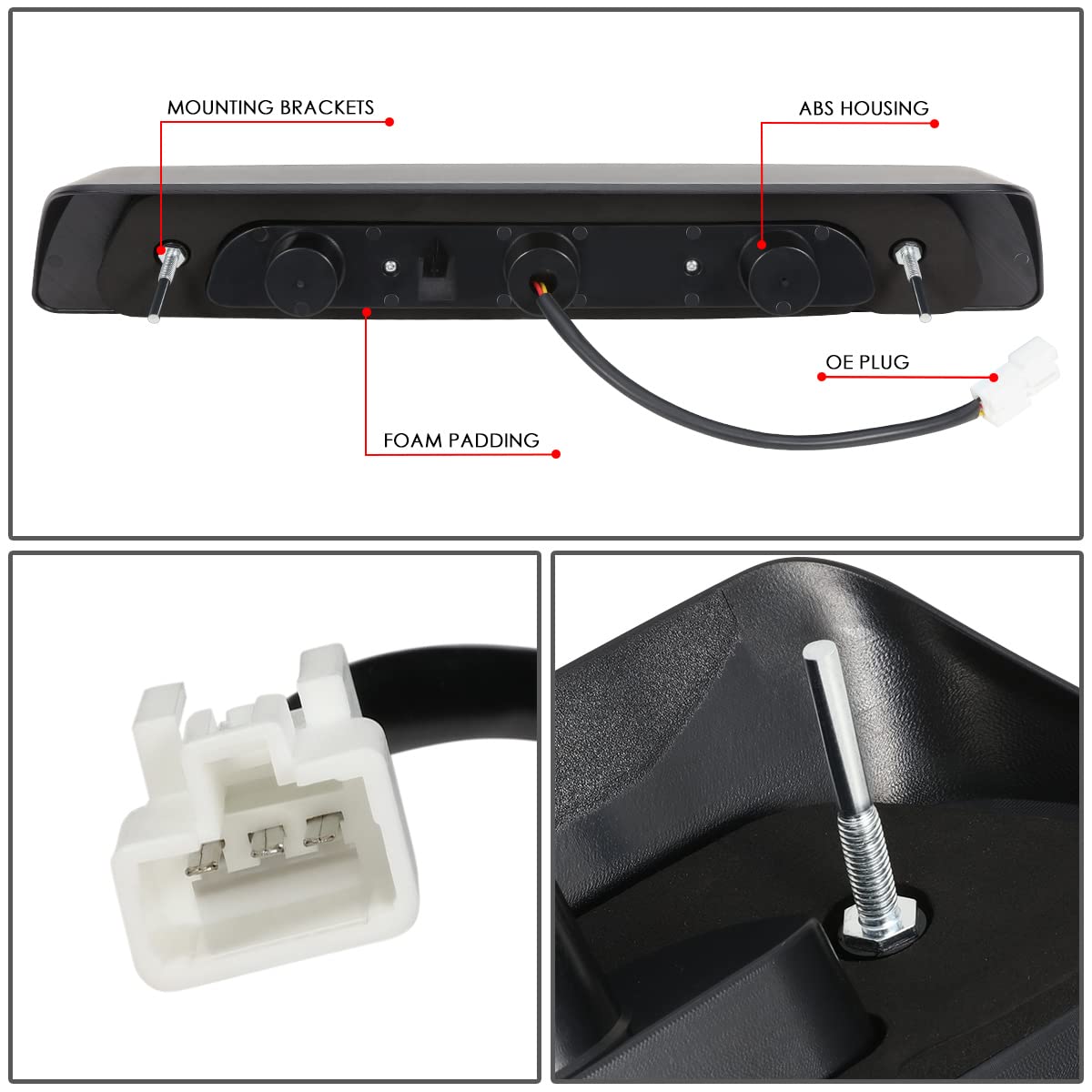 Snapklik.com : NUVISION LIGHTING 3BL-ZTL-009-SM Smoke 3D Lens LED 2 ...