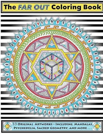 Amazon.com: The Far Out Coloring Book: 33 Original Artworks – Including ...
