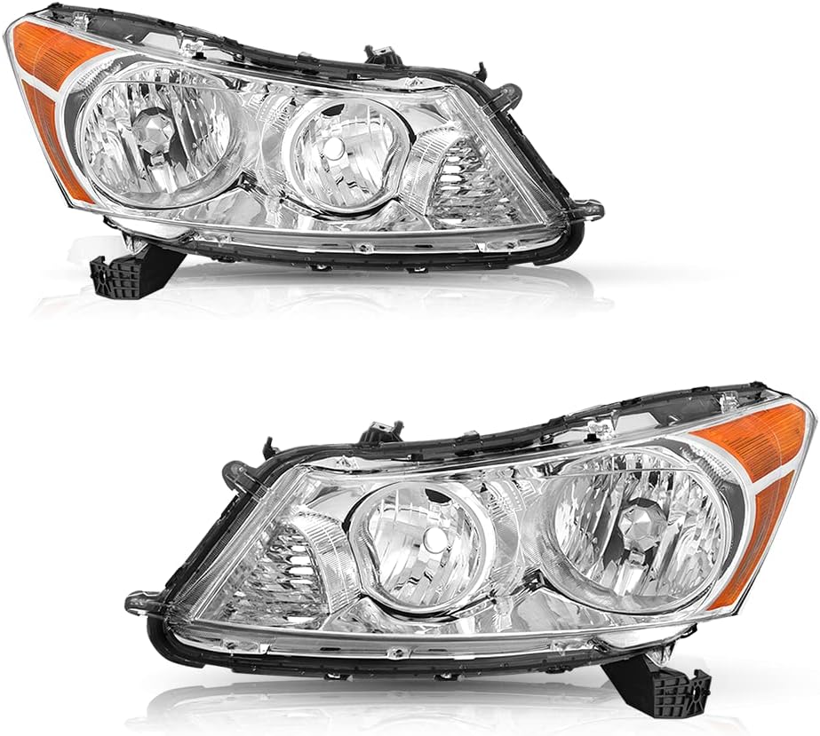 Amazon.com: Headlights Assembly Set of 2 Replacement for 2008 2009 2010 ...