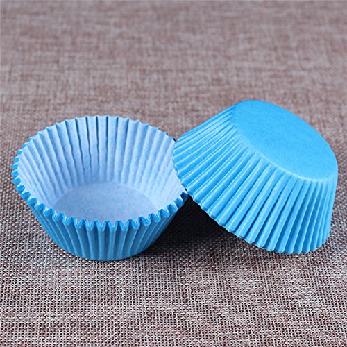 100PCS Muffins Paper Cupcake Wrappers Baking Cups Cases Muffin Boxes ...