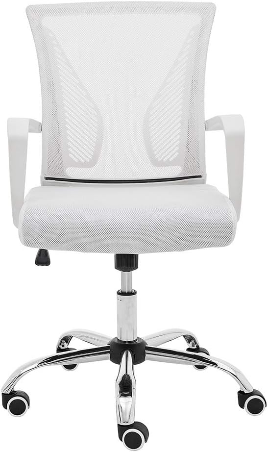 Amazon.com: Modern Home Zuna Mid-Back Office Task Chair - Ergonomic ...