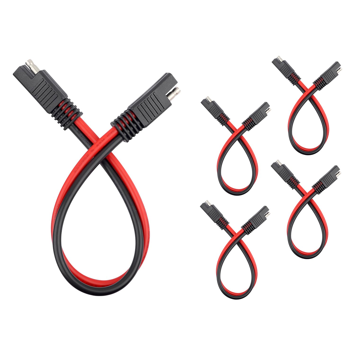 Amazon.com: 5PCS SAE Connectors Quick Disconnect Wire Harness,2 Pin SAE ...