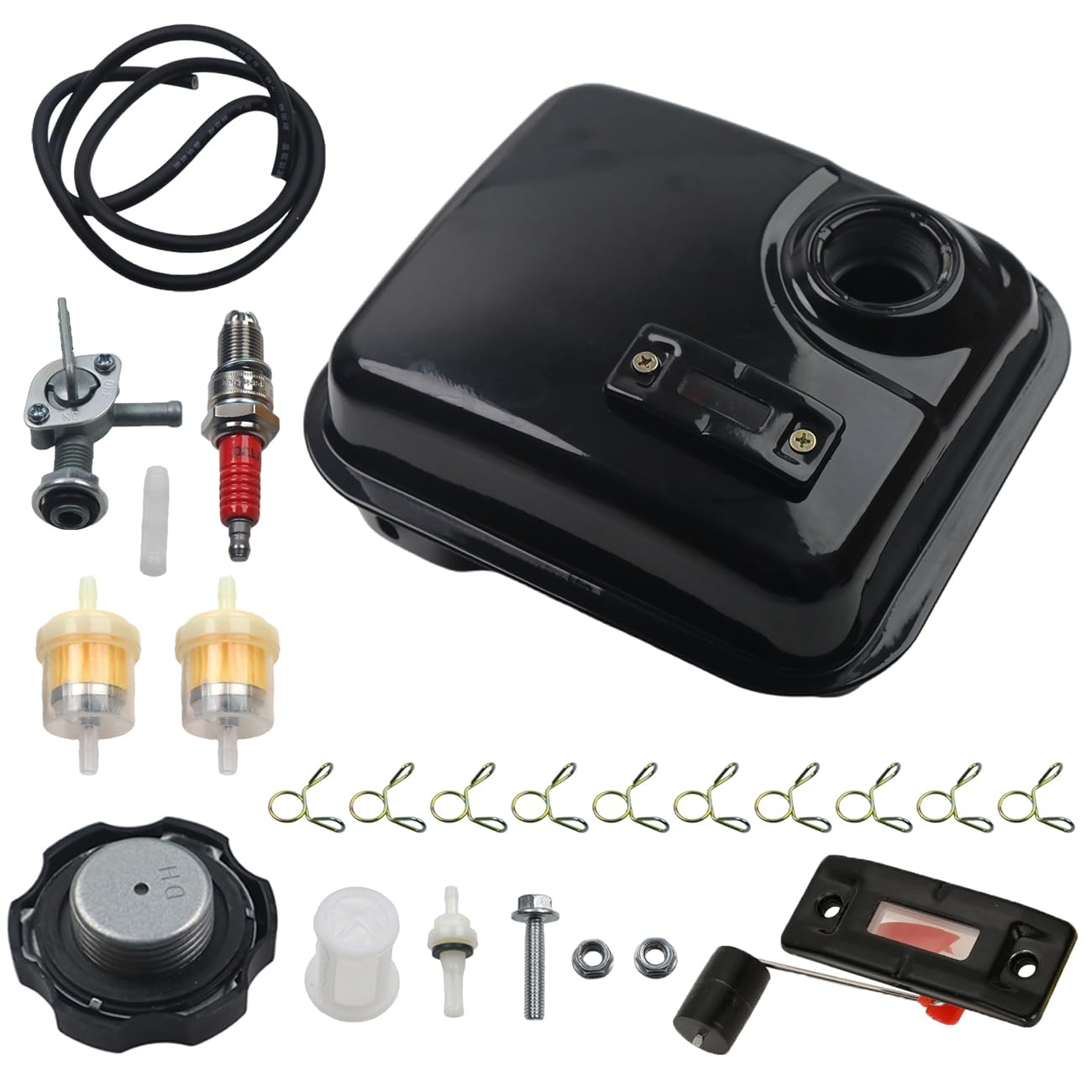 Amazon.com: Gas Fuel Tank with Fuel Gauge for Predator 212 Hemi Engine ...