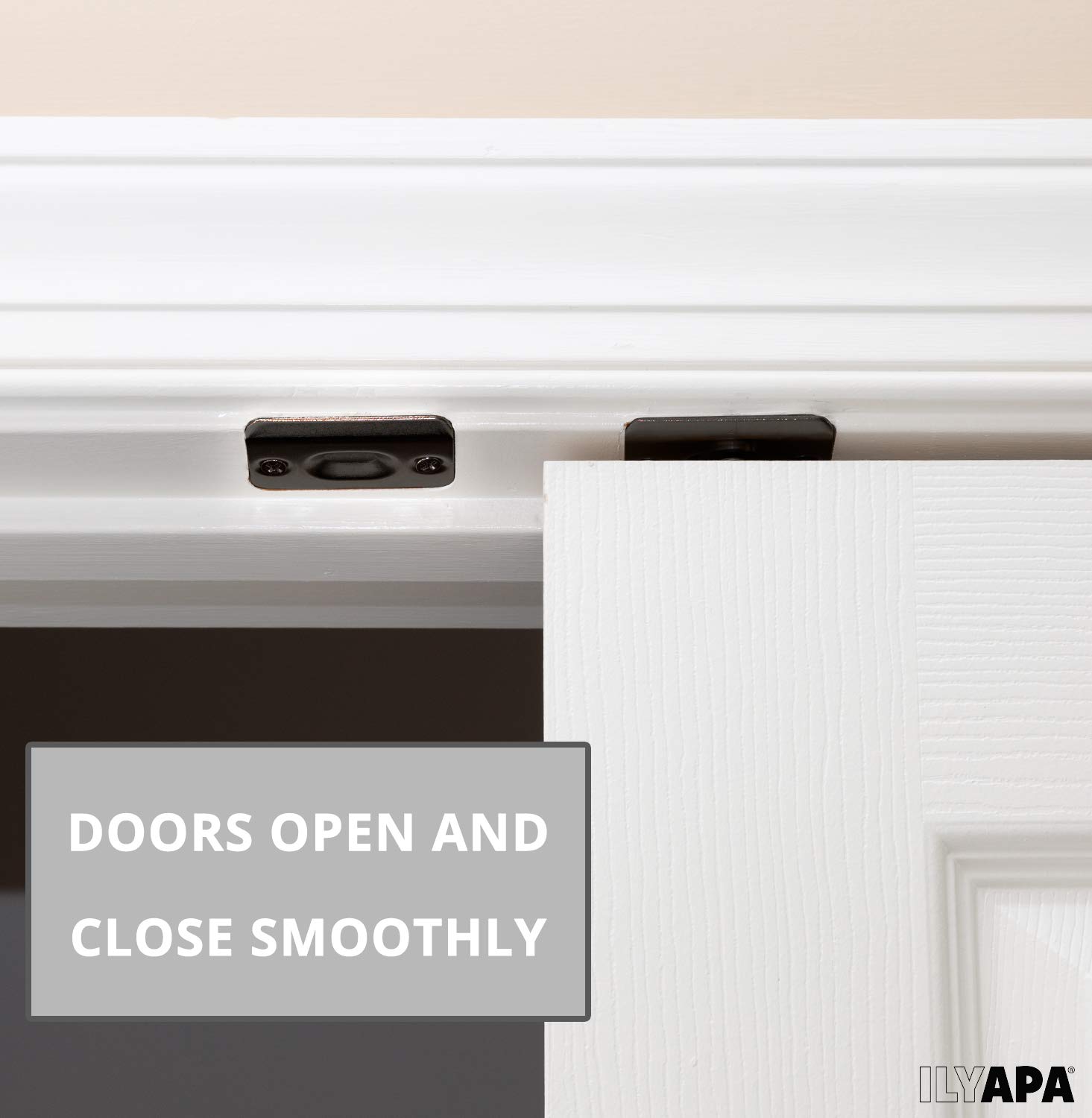 Snapklik.com : Set Of 2 Ball Catch Door Hardware, Oil Rubbed Bronze ...