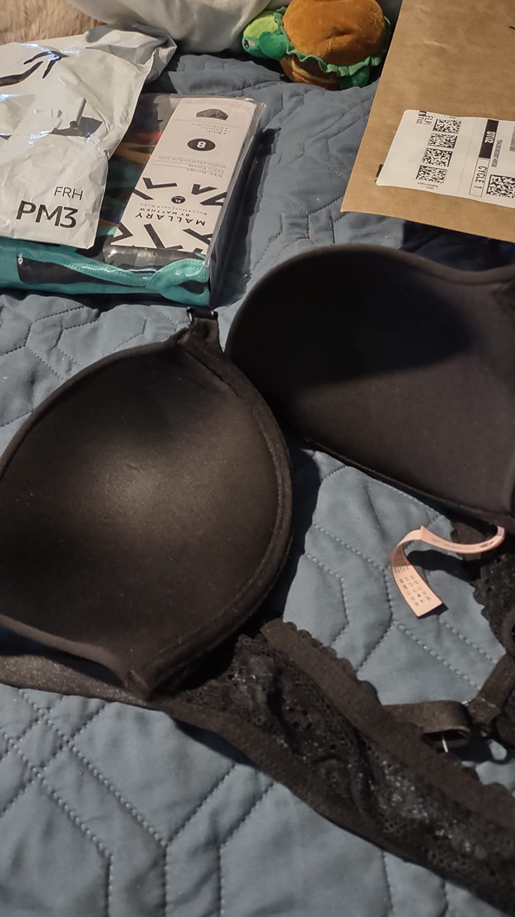 $5/mo - Finance DOBREVA Womens' Push Up Bra Racerback Front Closure ...