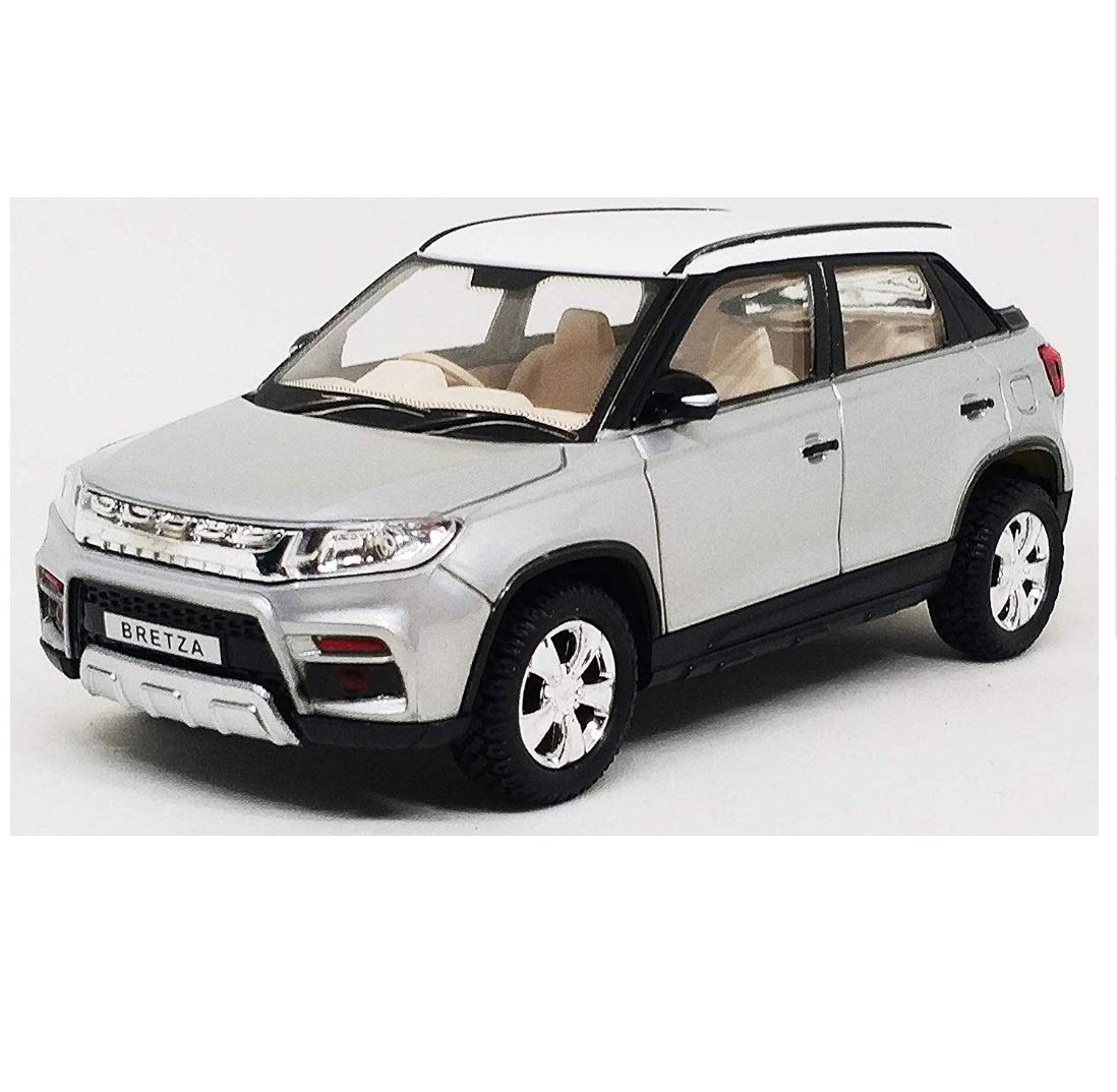 The Game Begins Brezza Miniature Scale Model Car Toys with Pull Back ...