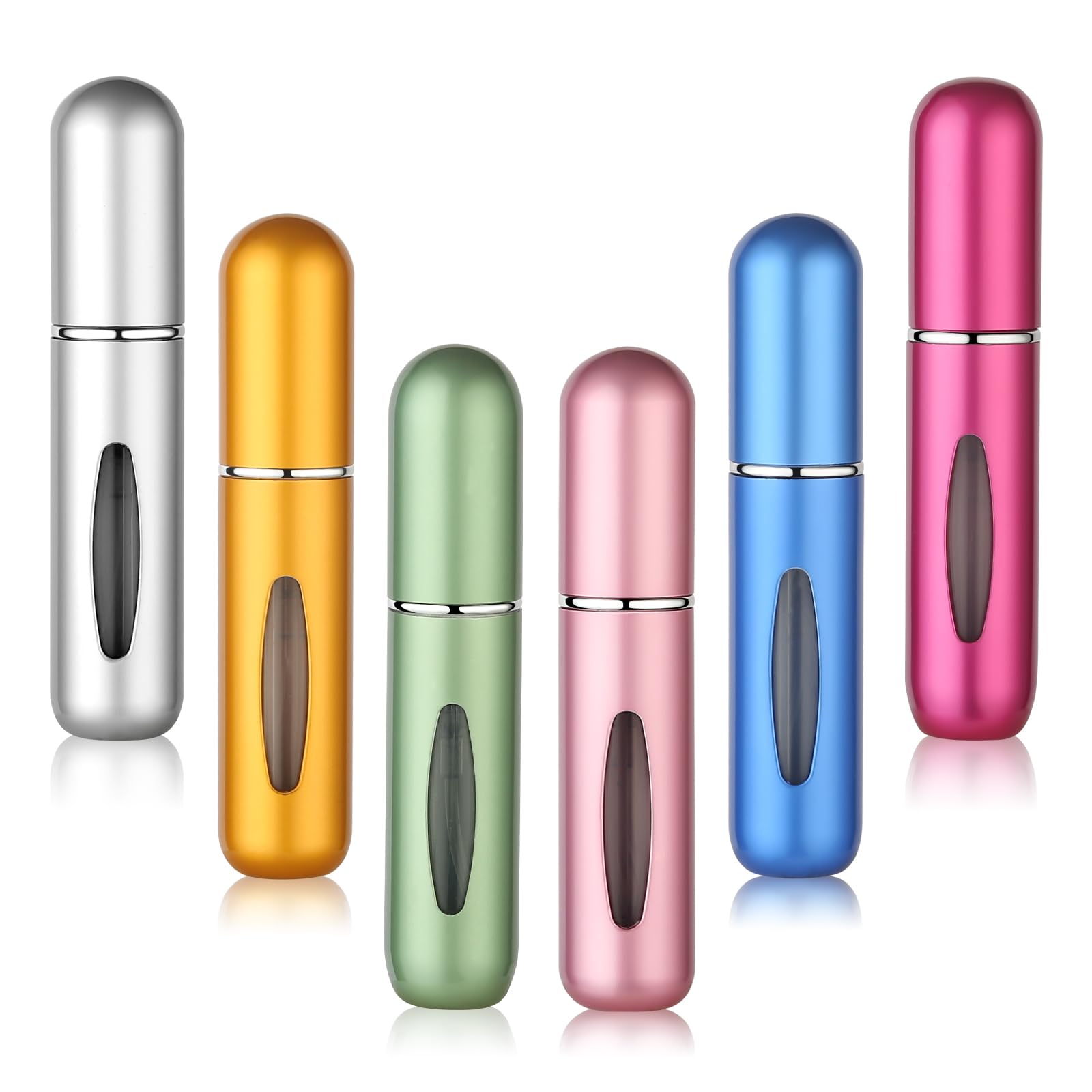 Amazon.com: KEHHVCY 6PCS Perfume Travel Refillable, Travel Perfume ...