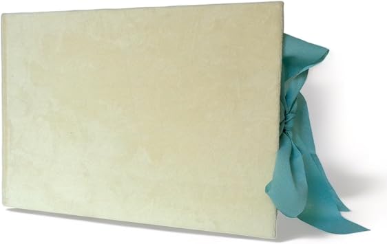 Amazon.com: Deluxe Luxury Velvet Guest Book (80 Pages) - Sign-in ...