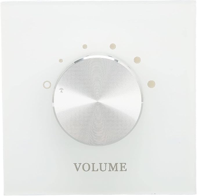 Wall Volume Control, Smart Home Volume Controller with Rotary Button, 5 ...