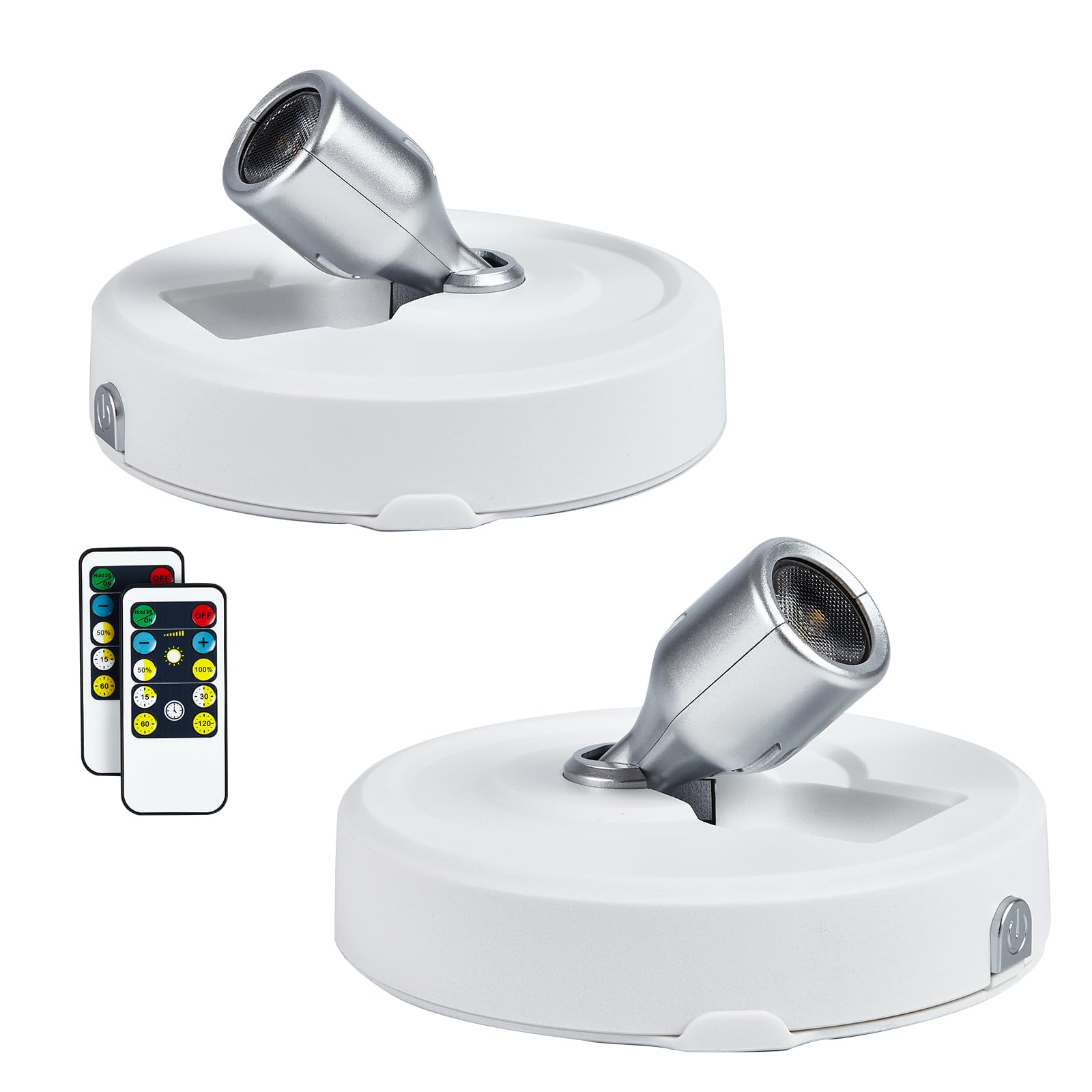 HOFUY Wireless Spot Light, Battery Operated Picture Lights Mini Accent ...