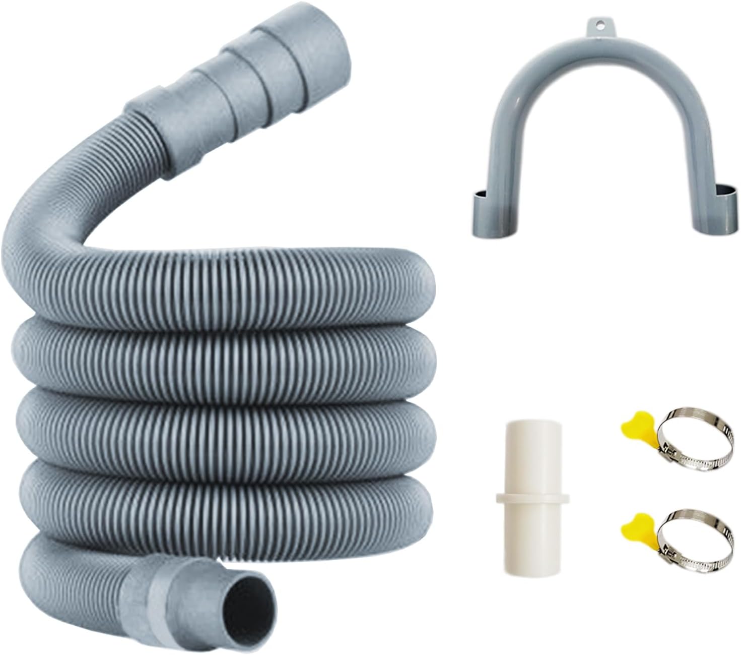 Amazon.com: 10 Feets Universal Washing Machine Drain hose Flexible ...