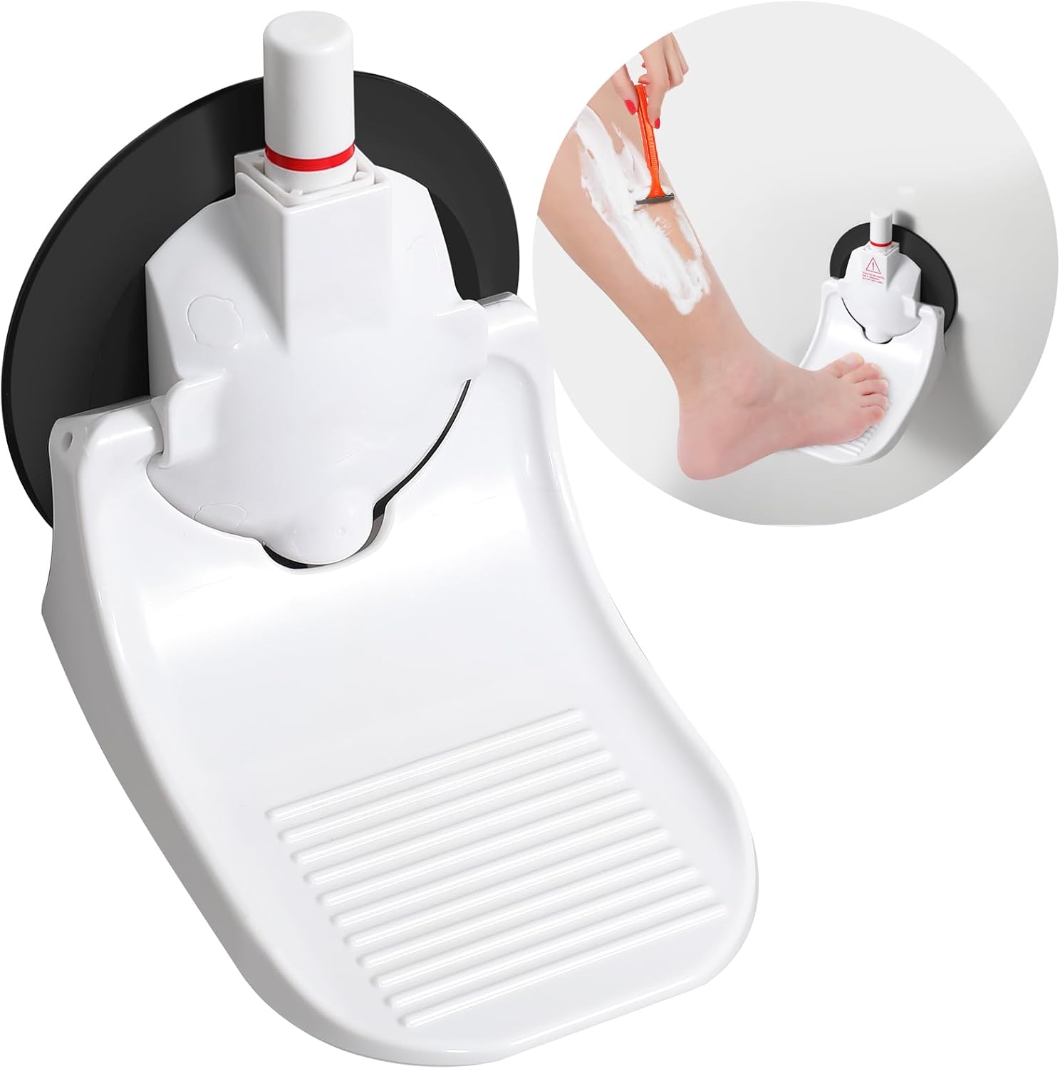Amazon.com: Shower Foot Rest for Shaving Legs, Upgraded Safety Bathroom ...