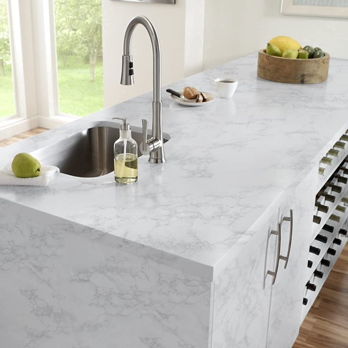 Snapklik.com : Marble Peel And Stick Countertops For Kitchen Granite ...