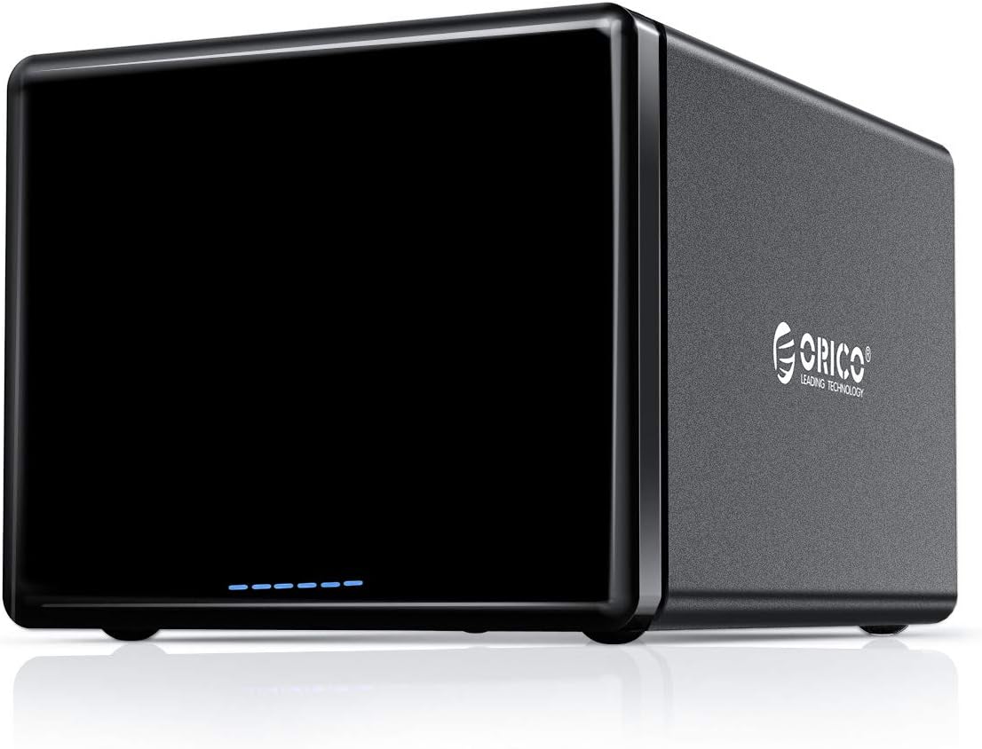 ORICO 5 Bay Raid Enclosure Aluminum USB3.0 3.5inch to SATA III Hard ...