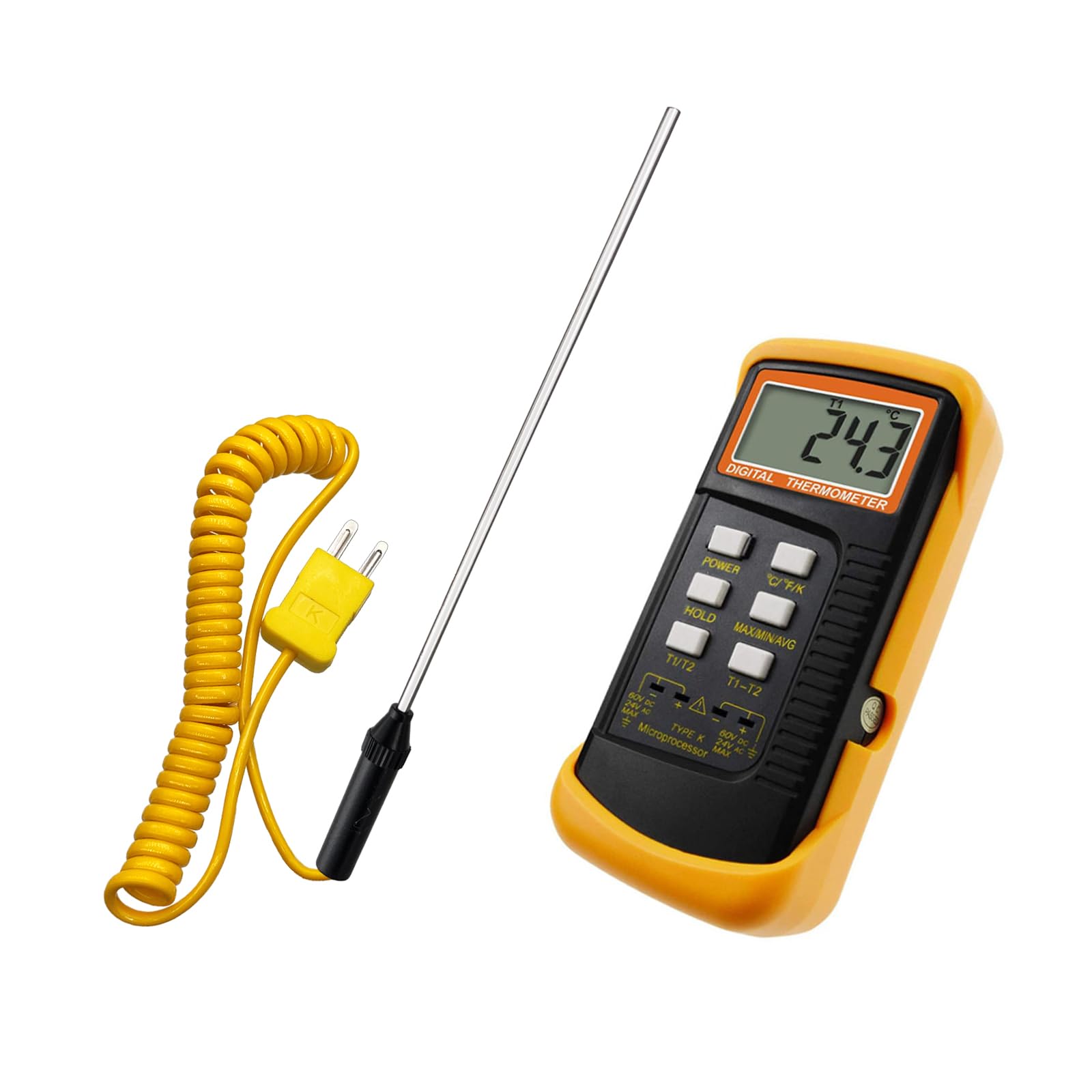 Snapklik.com : Xnrtop 1 Pcs K Type Thermocouple Probe, Handheld ...