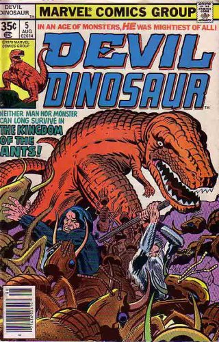 Amazon.com: Devil Dinosaur (Comic) Aug. 1978 No. 5 (1): unknown author ...