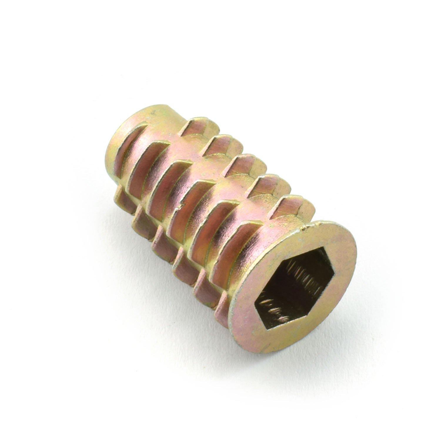 LQ Industrial 8pcs M8x25mm Furniture Screw-in Nut Zinc Alloy Bolt ...