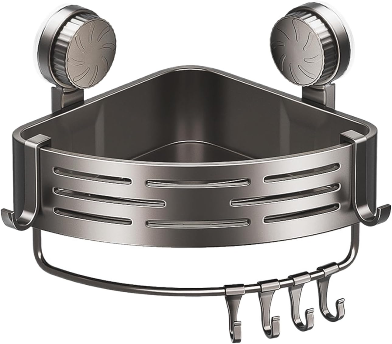 Amazon.com: Corner Suction Storage Rack - Suction Triangle Storage Rack ...