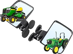 Amazon.com: Tractor Mirrors with 2.6in Magnet, Universal Tractor Mirror ...
