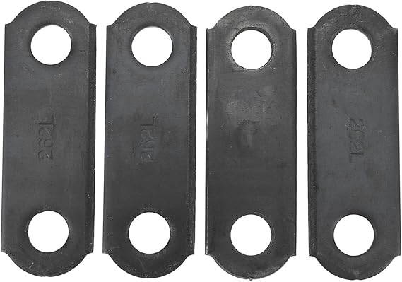 2 5/8 Inch Trailer Leaf Spring Shackle Straps, Double Eye Springs ...