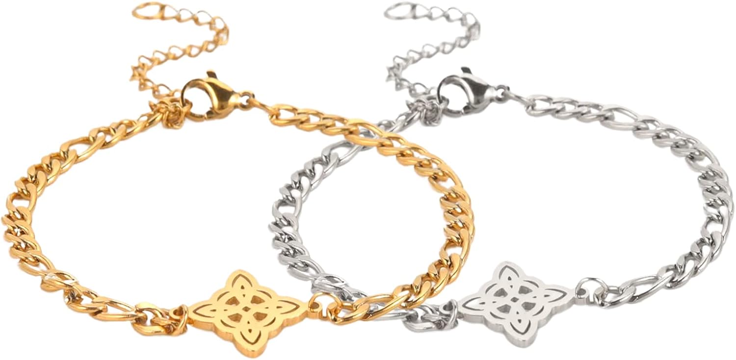 SIPURIS Witches Knot Bracelet Celtic Knot Pagan Wiccan Symbol Magic ...