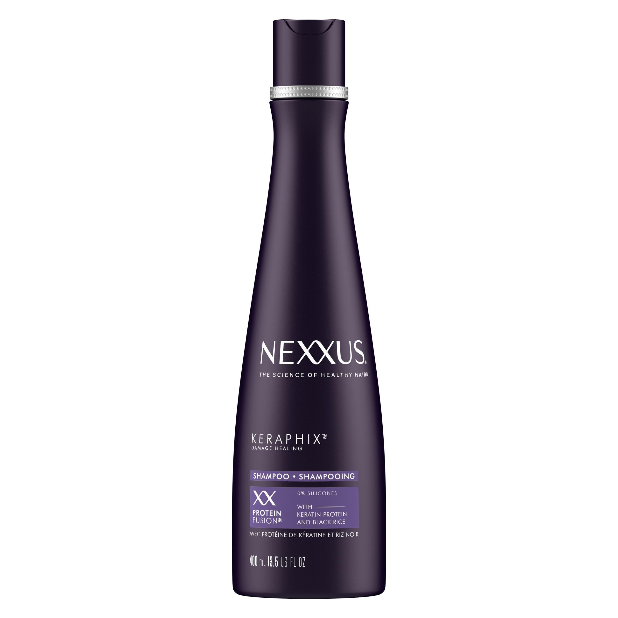 Nexxus Keraphix Shampoo for damaged, dry hair Damage Healing visibly ...